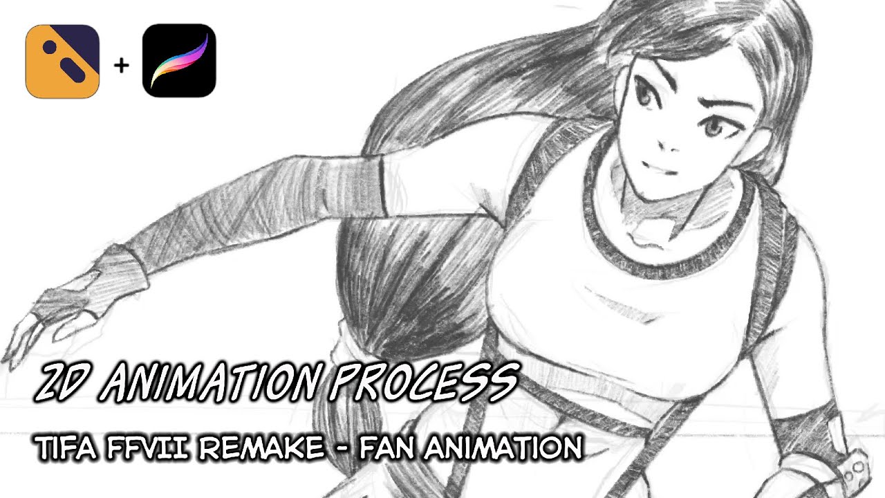 Tifa FFVII Remake - Fan Animation (ft. Callipeg and Procreate) - YouTube