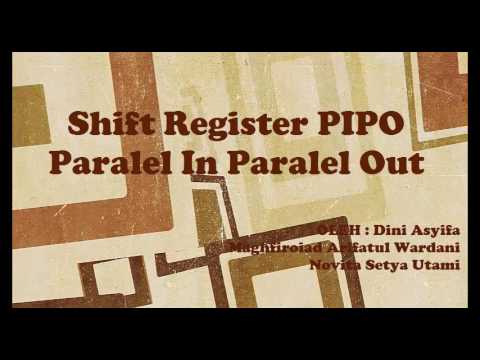 Tutorial Membuat Rangkaian Shift Register PIPO Paralel In paralel Out ...