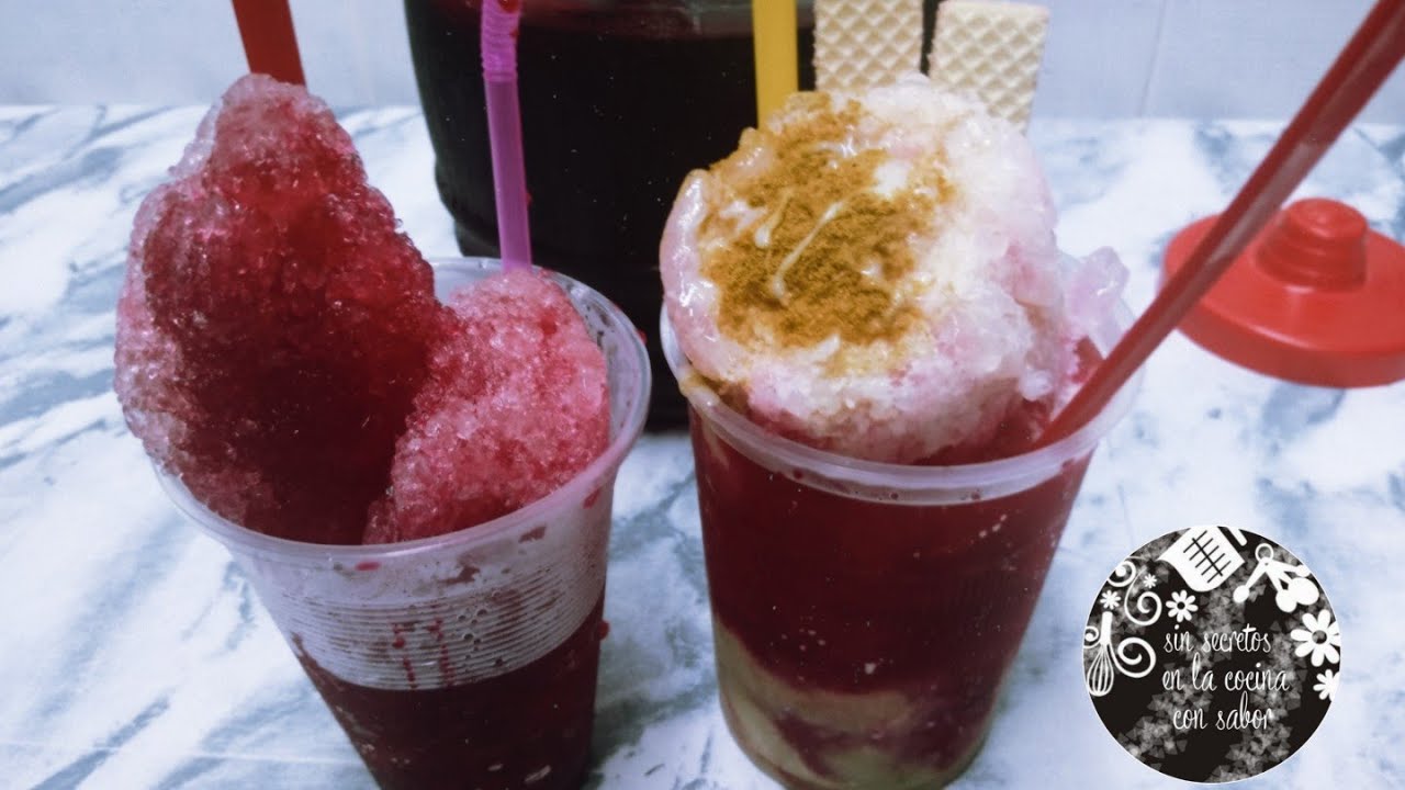 #Jarabe de #Grosella#Glorias y #Raspados Estilo #Veracruz ...