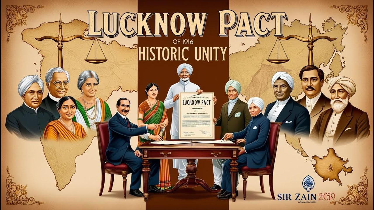 "Lucknow Pact 1916 | O'Levels Pakistan Studies 2059|Digital Comic| Key ...