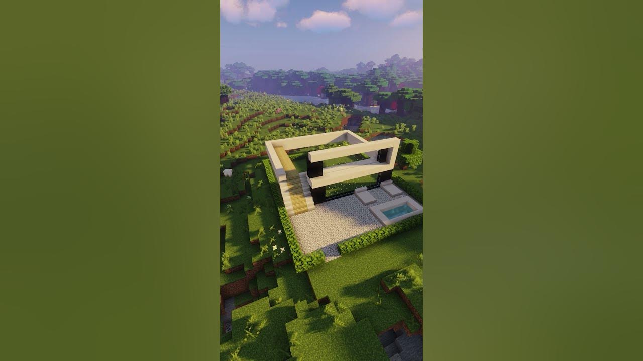 Minecraft Как Построить Дом В Стиле Хай Тек В Майнкрафте Youtube