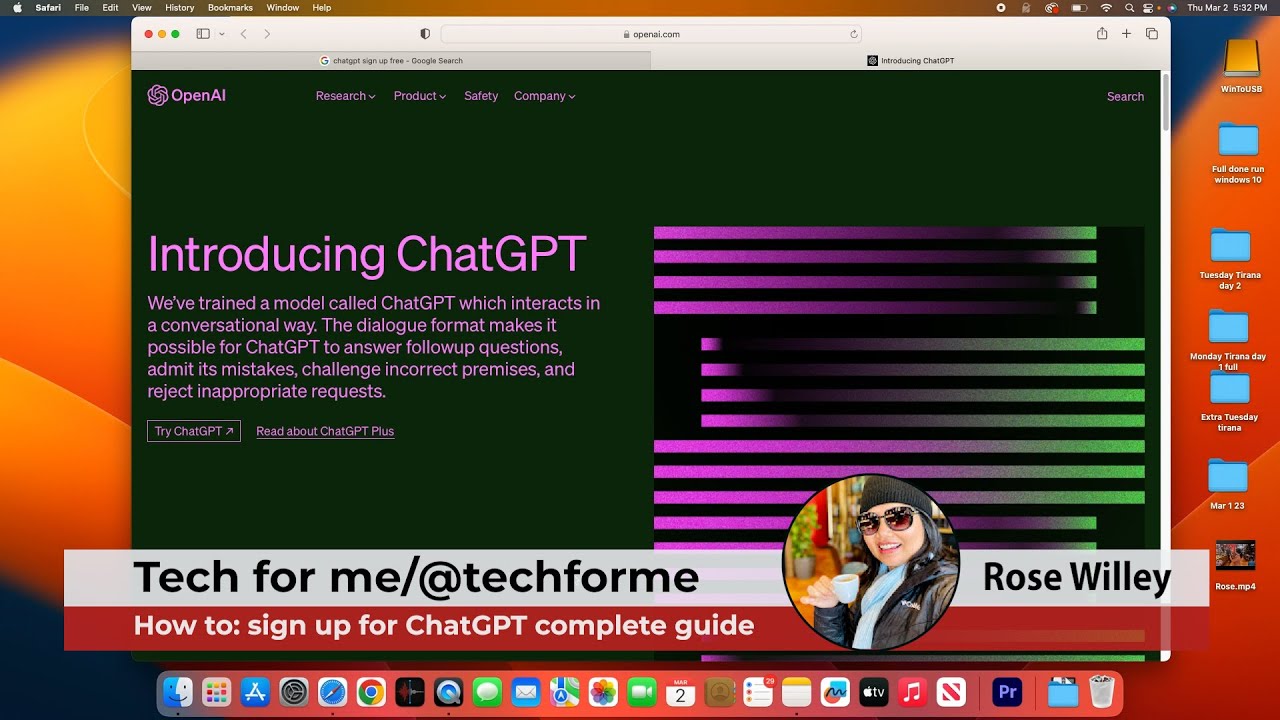 Create a chat gpt account - YouTube