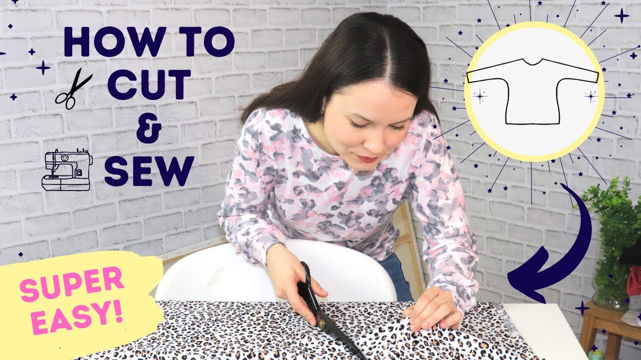 How to cut and sew this easy top! 2 versions - YouTube