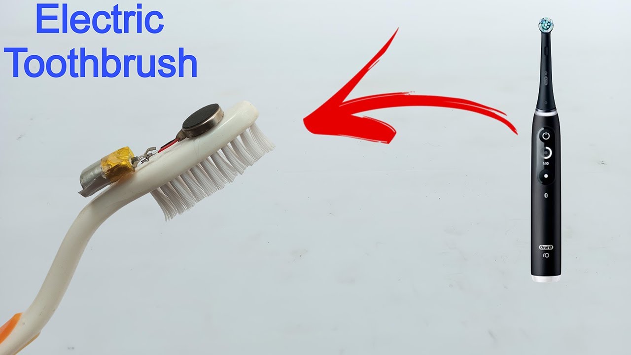 How To Make Simple Electric Toothbrush At Home | Diy Electric ...