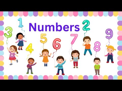 Numbers | Let's Play with Numbers | Numbers for kindergarten and ...