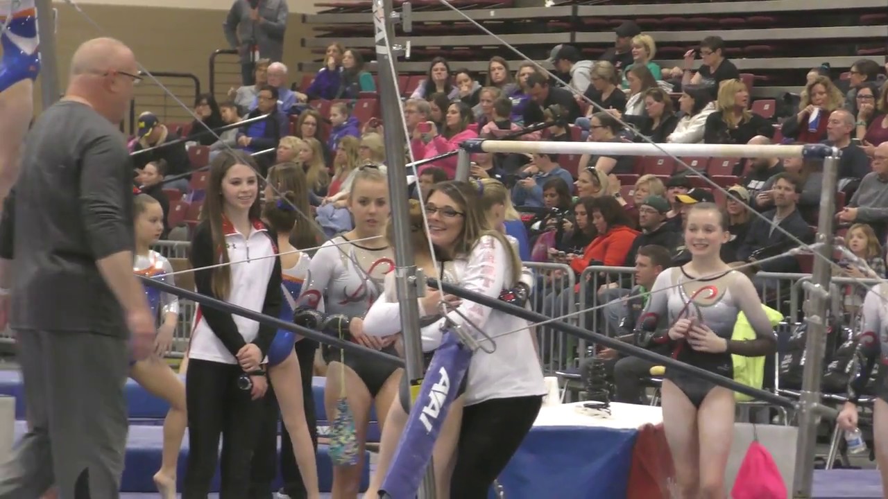 Morgan Wehner - USAG Level 6 Bar Routine (2017) - YouTube
