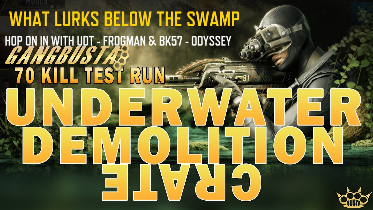 CALL OF DUTY MOBILE - UNDERWATER DEMOLITION CRATE - YouTube