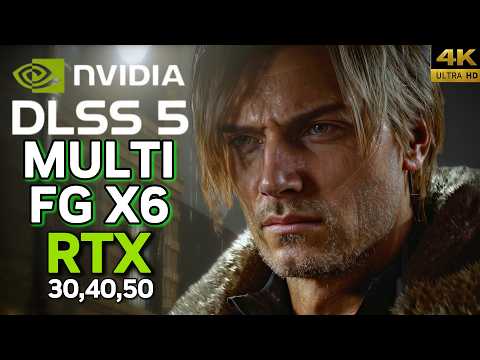 DLSS 5 Neural Rendering + MFG x6 In Games | How to Install It & Record Gameplay at 240 FPS