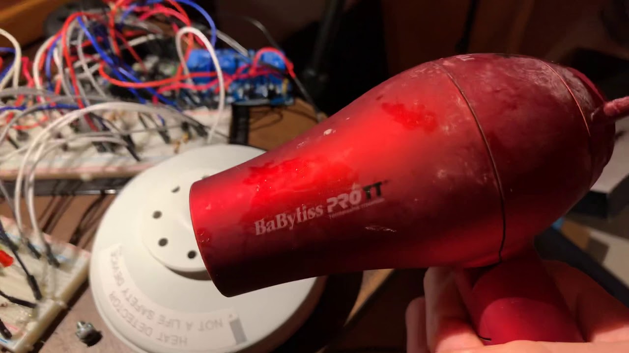 Homemade Fire Alarm System | Panel update 7 - HEAT DETECTOR! - YouTube