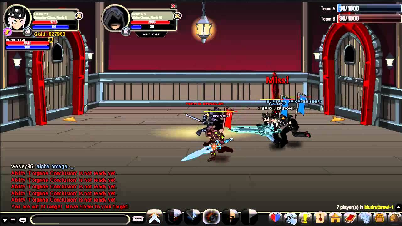 AQW Beserker Bludrut Brawl - YouTube