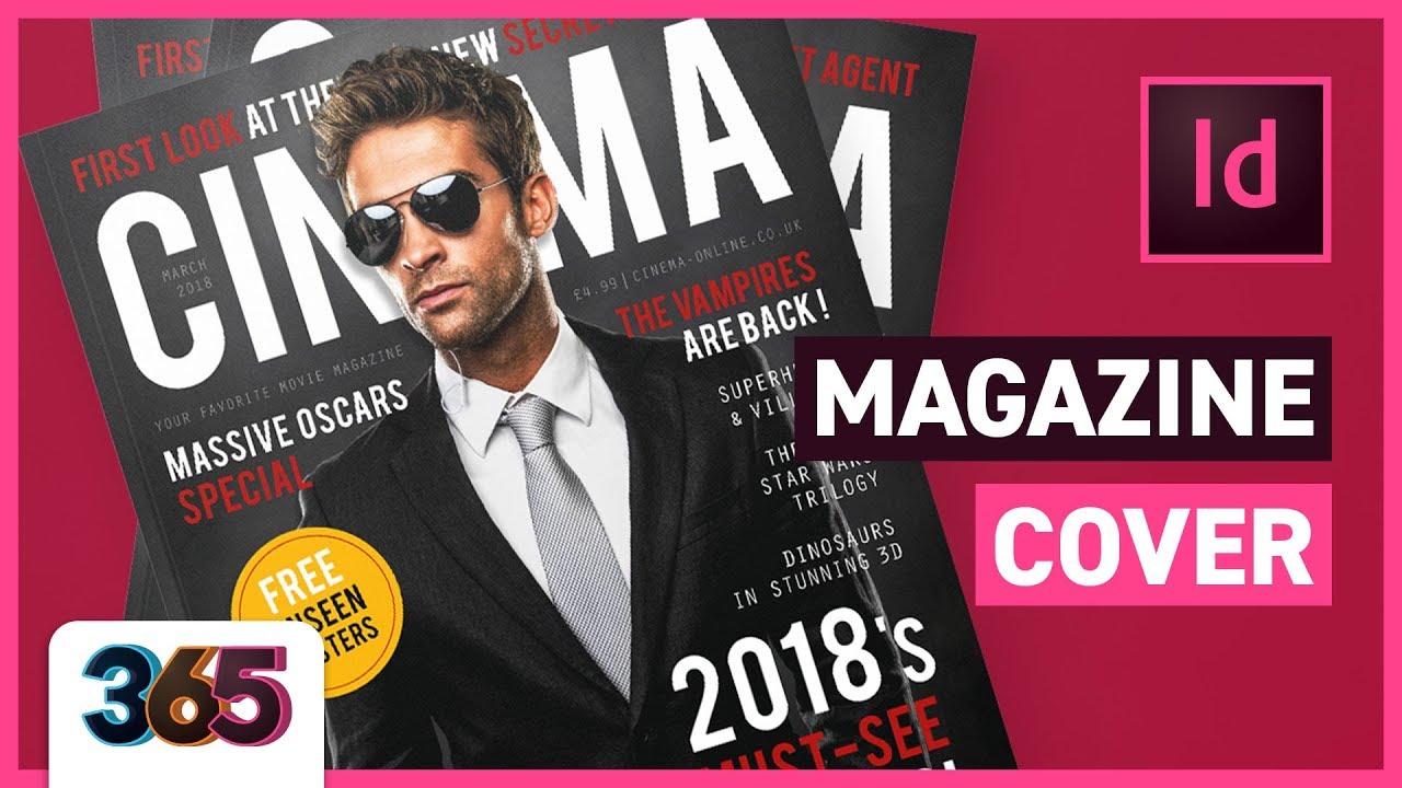 📰 Cover Text | Photoshop/Indesign CC Tutorial #108/365 - YouTube