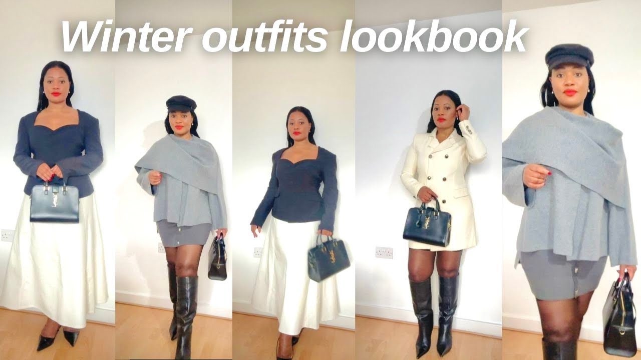 Winter outfits lookbook | classy winter outfits ideas - YouTube
