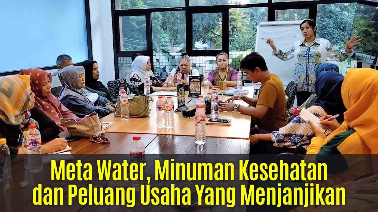 Meta Water, Minuman Kesehatan dan Peluang Usaha Yang Menjanjikan - YouTube