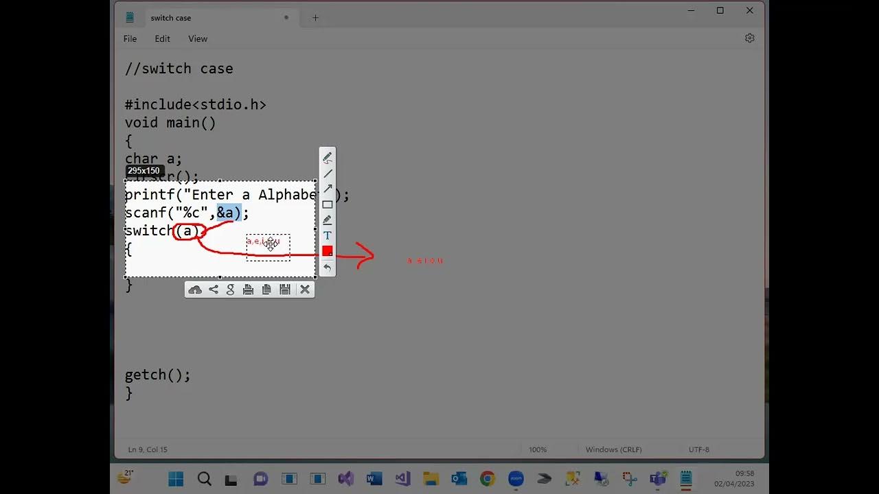 Switch case c Programming | switch case c Programming Example - YouTube