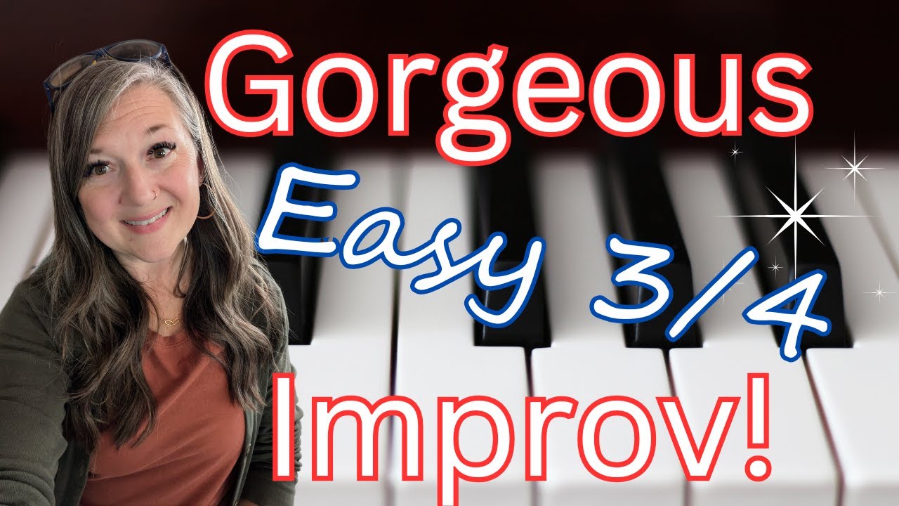 🎹Feel Like a Pro as a Beginner| Easy & Beautiful Piano Improv- A Major ...