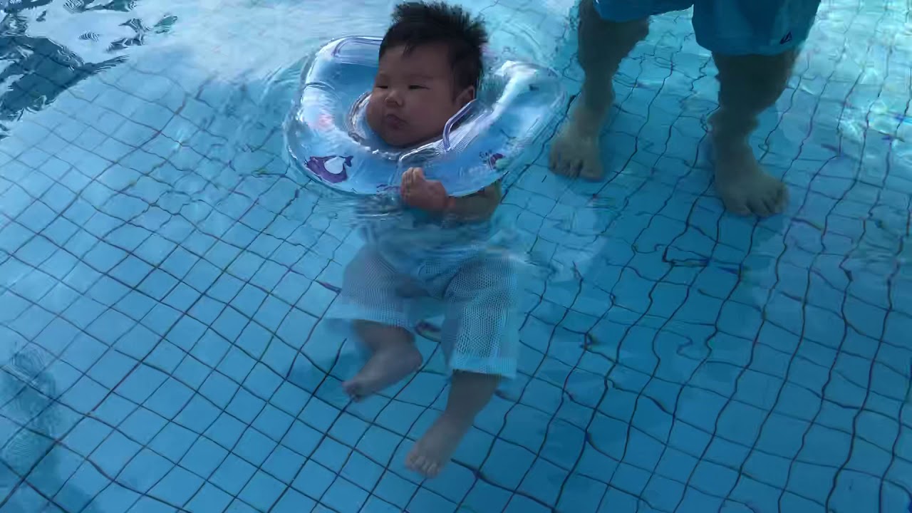 Chilling in the pool - YouTube