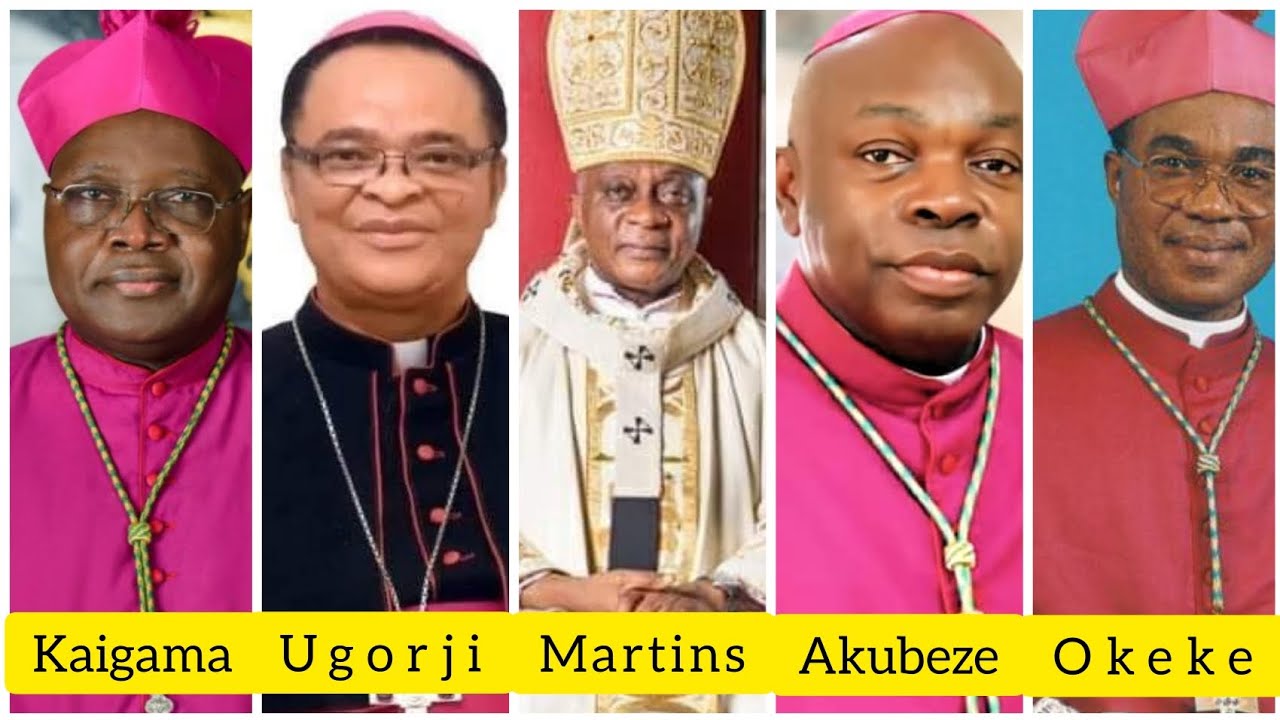 All Catholic Bishops Of Nigeria 2023 (Archbishops) - YouTube