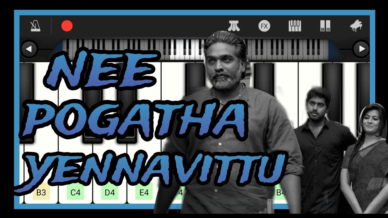 Nee Pogatha Yennavittu|Piano notes with tutorial |Naveen Piano - YouTube