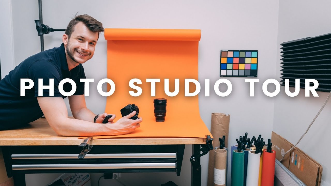 Photography Studio Tour 2021 - Product Photos at Home! - YouTube