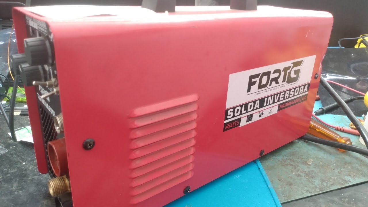 Conserto e Review da máquina de solda FortG 200 - YouTube