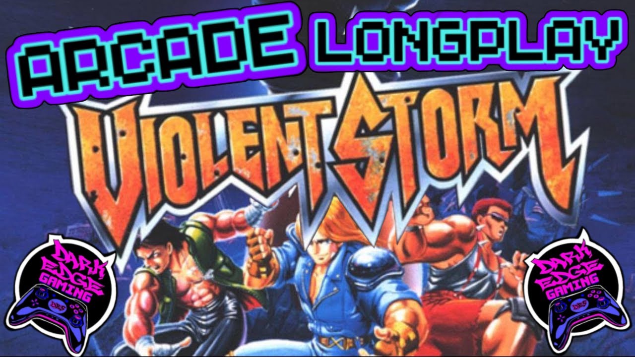 VIOLENT STORM ARCADE LONGPLAY | RETRO LONGPLAY - YouTube