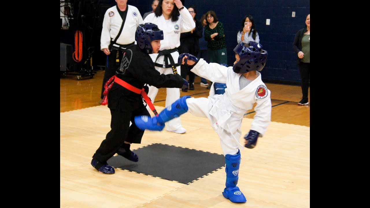 First Time TKD Fighters - YouTube