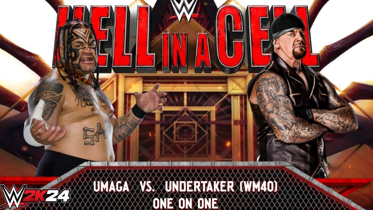 Full Match - Umaga vs The Undertaker: Hell In A Cell|WWE 2K24 - YouTube