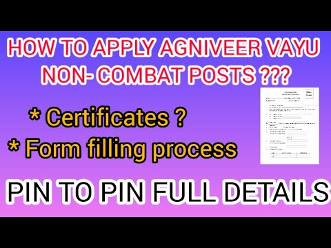HOW TO FILL & APPLY PROCESS || REQUIRED CERTIFICATES || PIN TO PIN FULL ...