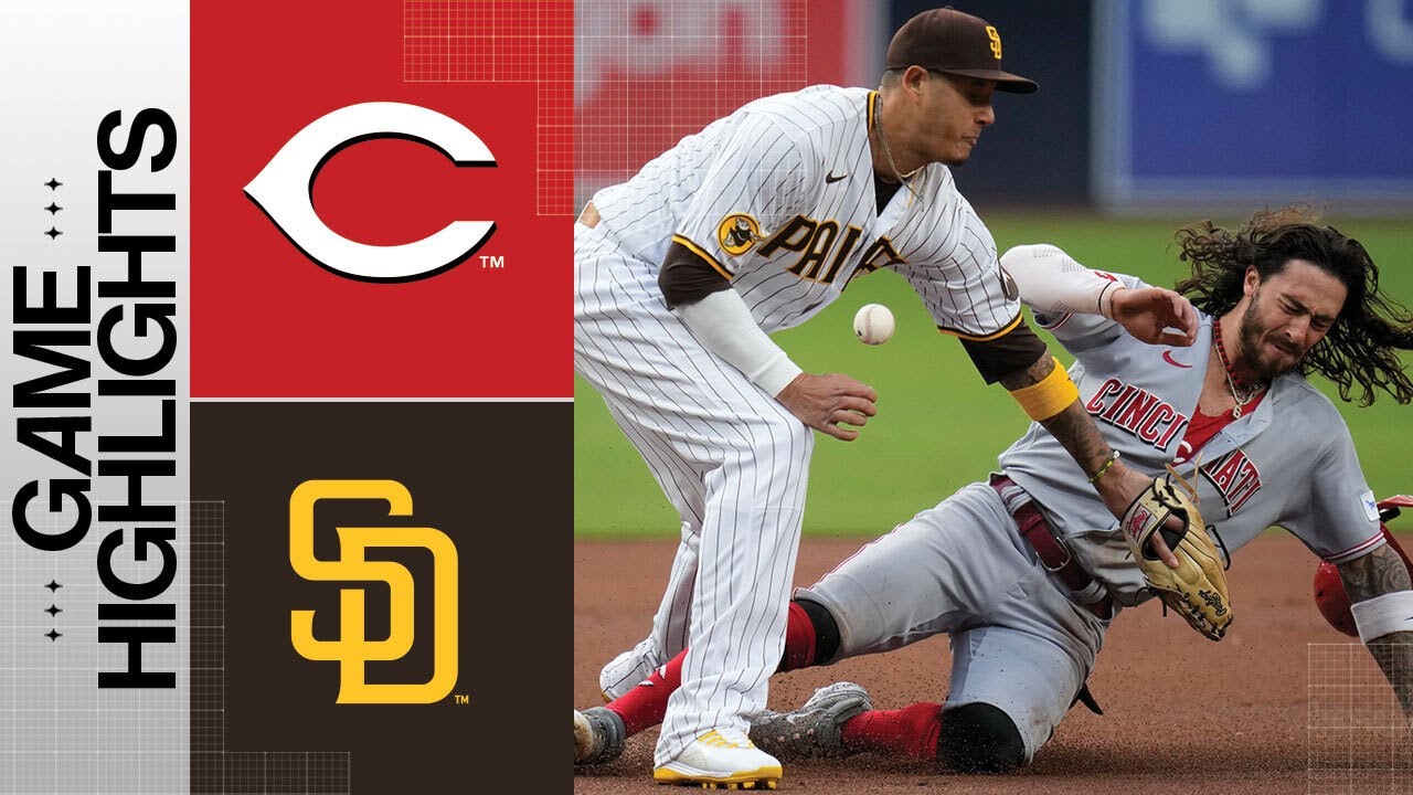 Reds vs. Padres Game Highlights (5/2/23) | MLB Highlights - YouTube