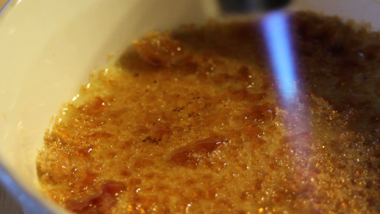 Torching - Crème Brûlée - YouTube
