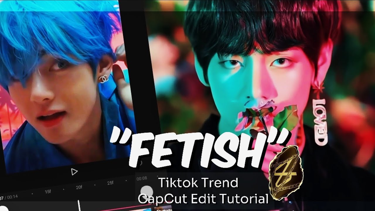 "FETISH" Tiktok Trend CapCut Edit Tutorial|| #Taehyung (kpop Tutorial CapCut) - YouTube