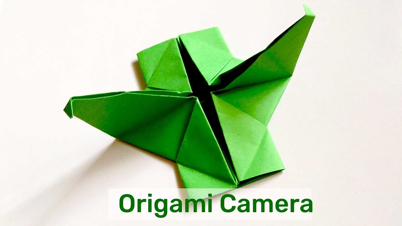 Paper Origami Camera | DIY Easy Paper Crafts - YouTube