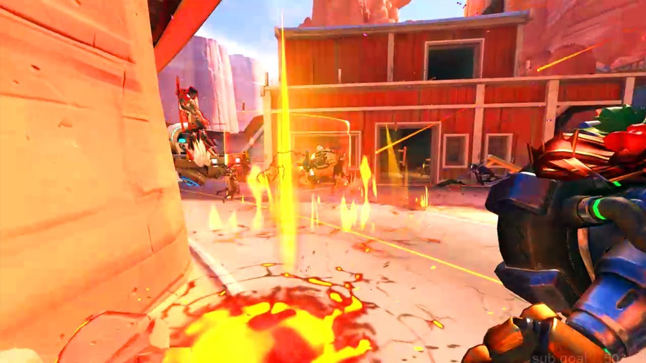 YEATLE PLAYS AS REIN WITH CINEMATIC MODE! [ OVERWATCH SEASON 15 TOP 500 ...