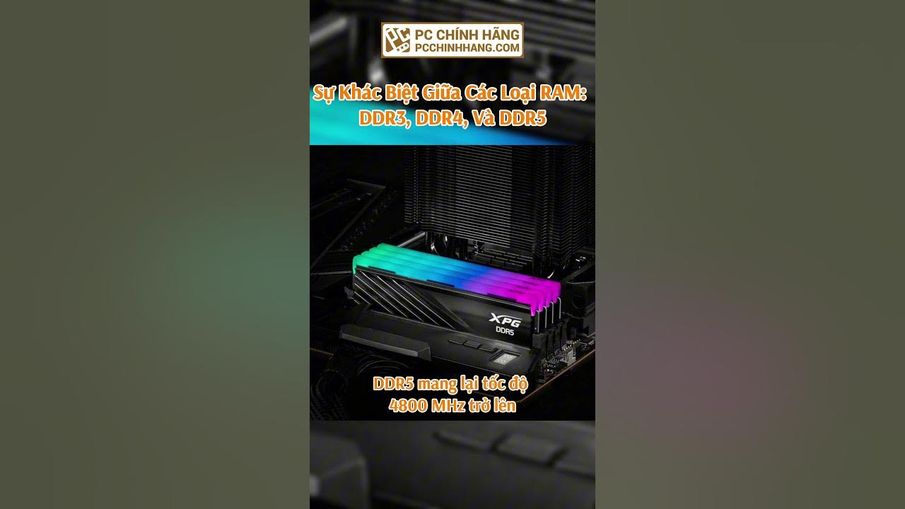 Sự Khác Biệt Giữa Các Loại Ram Ddr3 Ddr4 Và Ddr5 Youtube