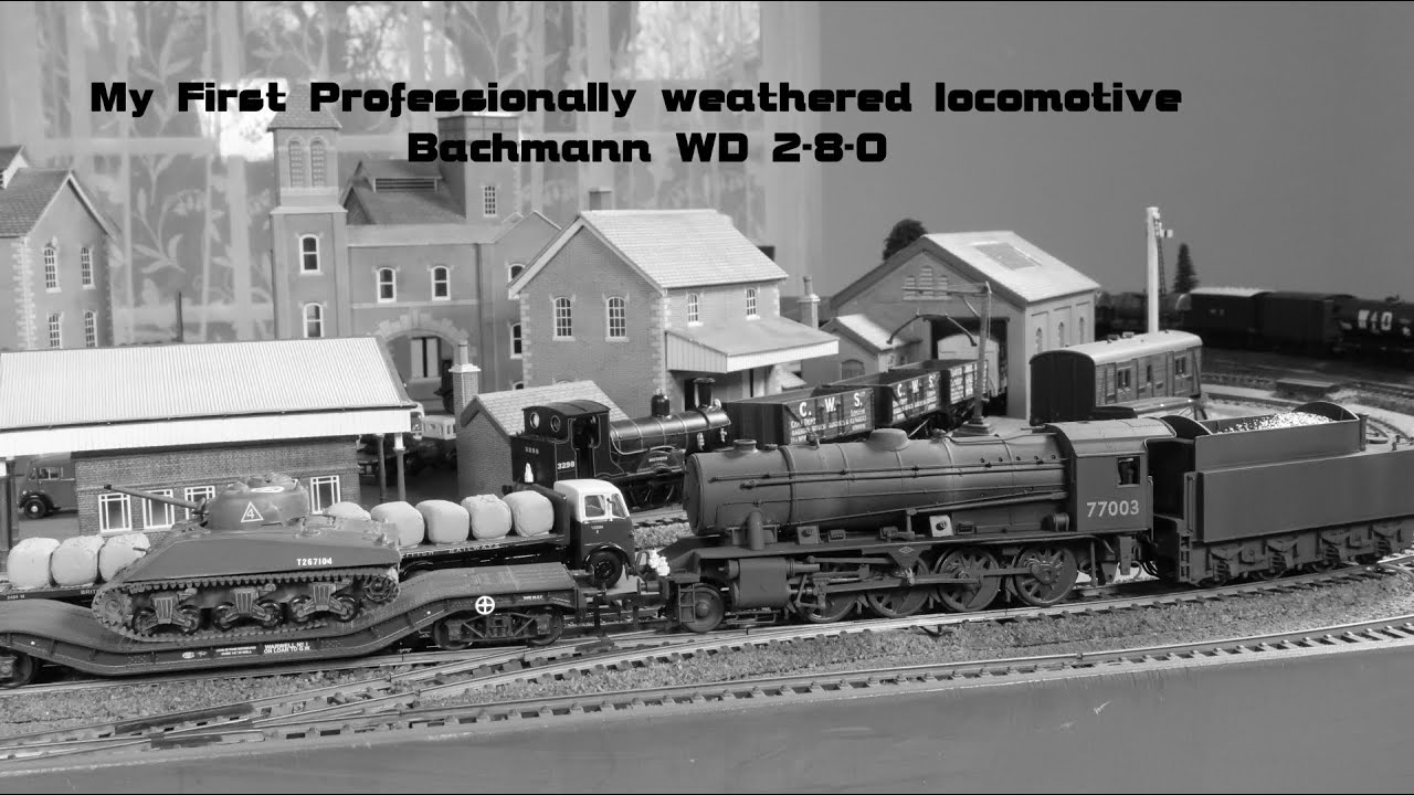 Bachmann WD 2-8-0: My First Professionally Weathered Locomotive by TMC ...