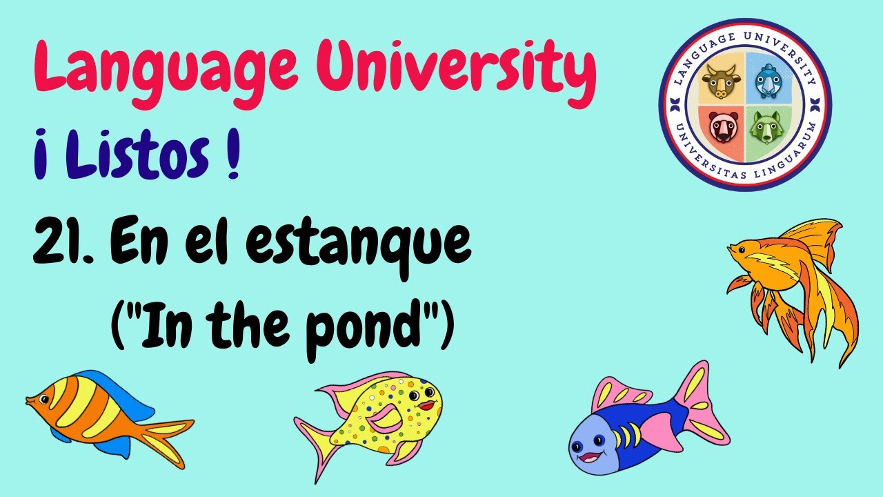 En el estanque ("In the pond") | Spanish Lyric Video - YouTube