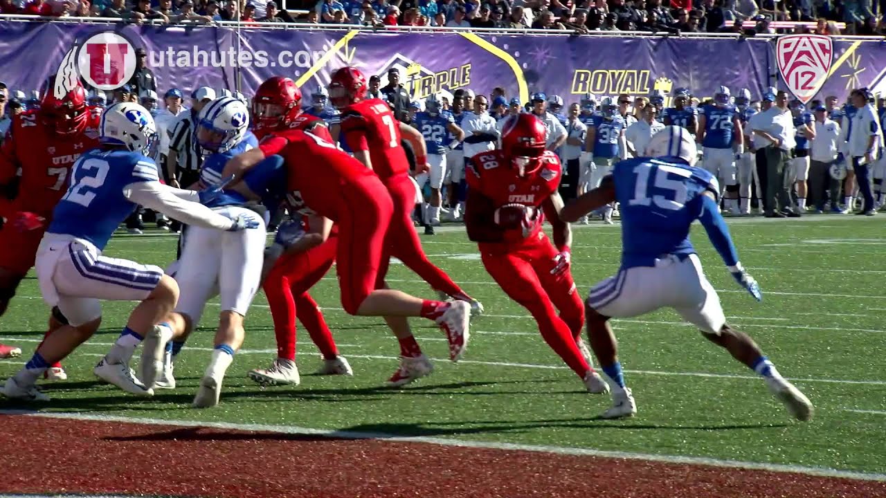 Utah Beats BYU 35-28 in Las Vegas Bowl - YouTube