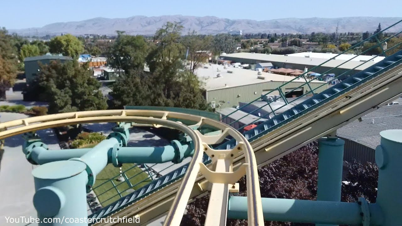 Psycho Mouse Front Row (HD POV) California's Great America - YouTube