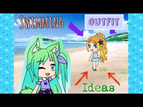 Swimming Outfit Ideas💦 Gacha Life - YouTube