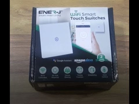 Ener-J Wifi Smart Switch: Unboxing, Review and Installation - YouTube