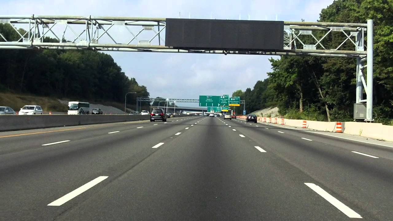 Delaware Turnpike (Interstate 95 Exits 5 to 3) southbound - YouTube