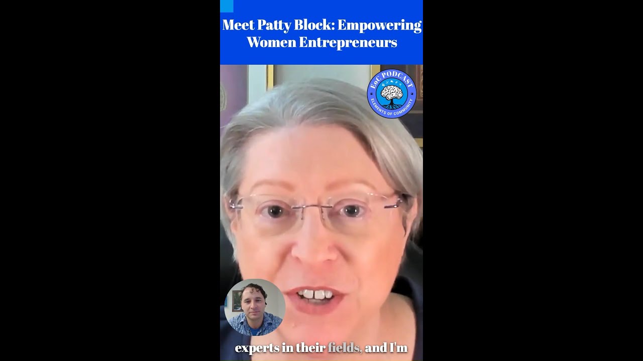 Meet Patty Block: Empowering Women Entrepreneurs - YouTube