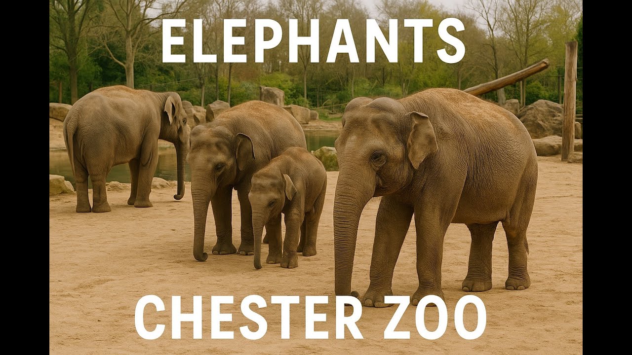 Chester Zoo – Exploring the Elephant Habitat - YouTube