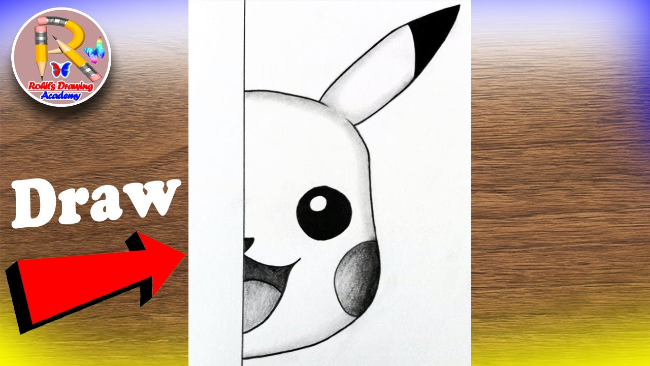 How to Draw Cute Pikachu | Easy Drawing for Beginners | Step by Step ...