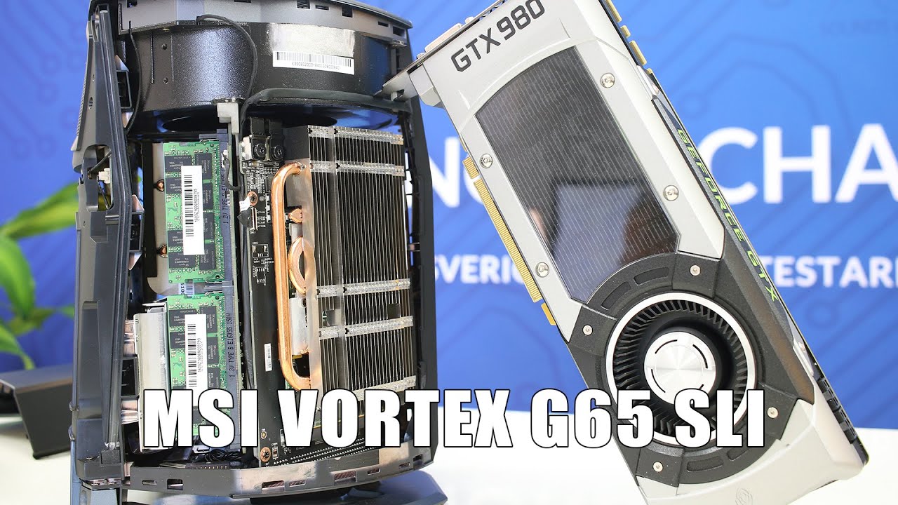 Test: MSI Vortex G65 SLI - Rekordhög prestanda per kubikcentimeter ...