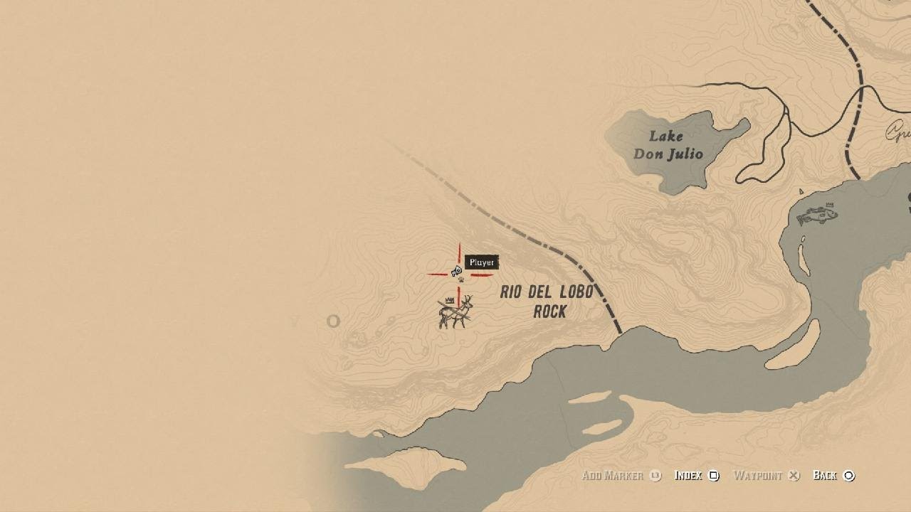 RDR2 Legendary Pronghorn location - YouTube