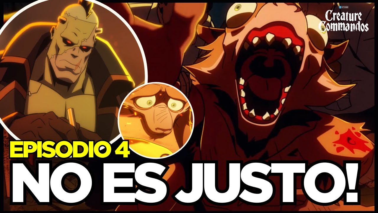 WEASEL NO SE LO MERECE! Creature Commandos Episodio 4 - YouTube