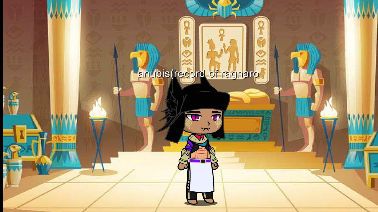como fazer o anubis no gacha Club edition(olhem a descrição) - YouTube