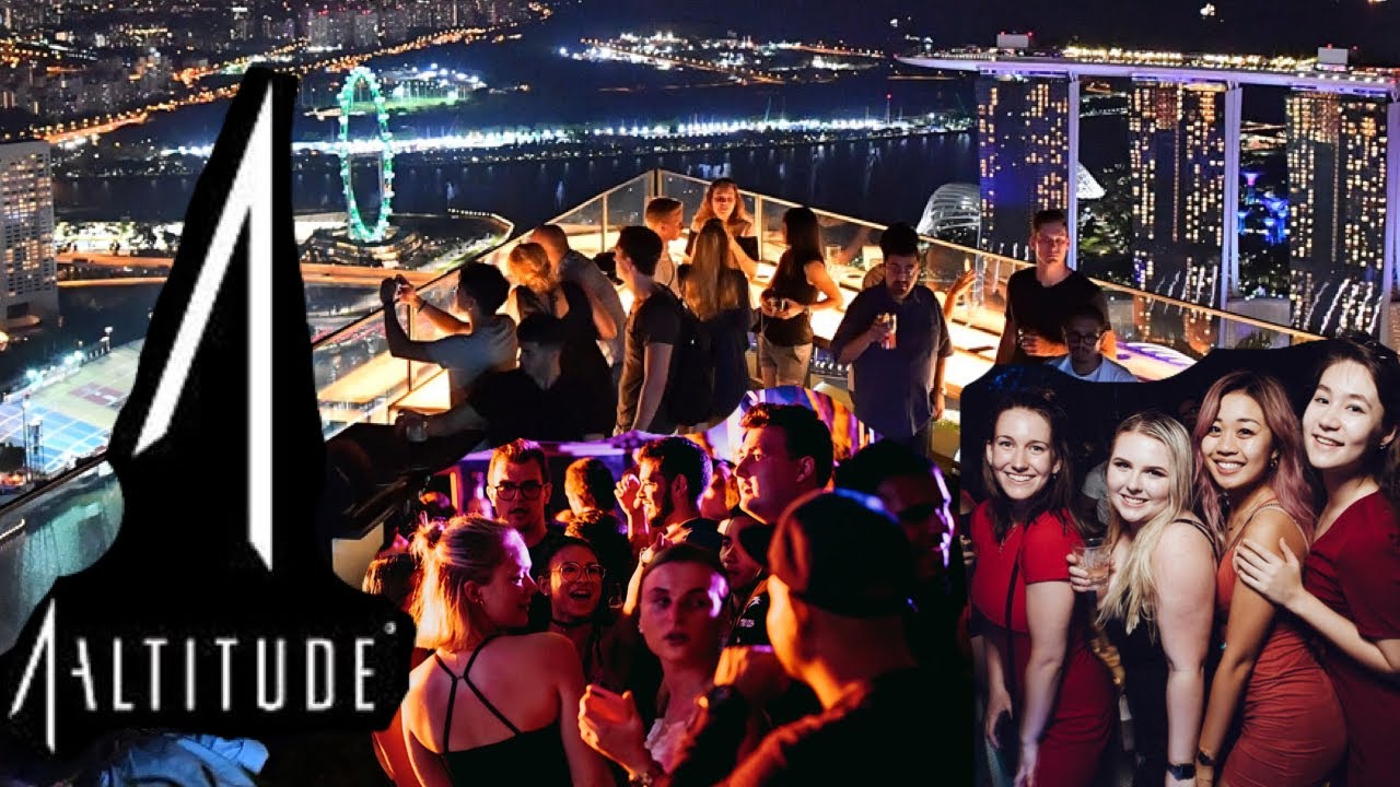 1-Altitude Bar Singapore | Highest Rooftop Bar in Singapore - YouTube