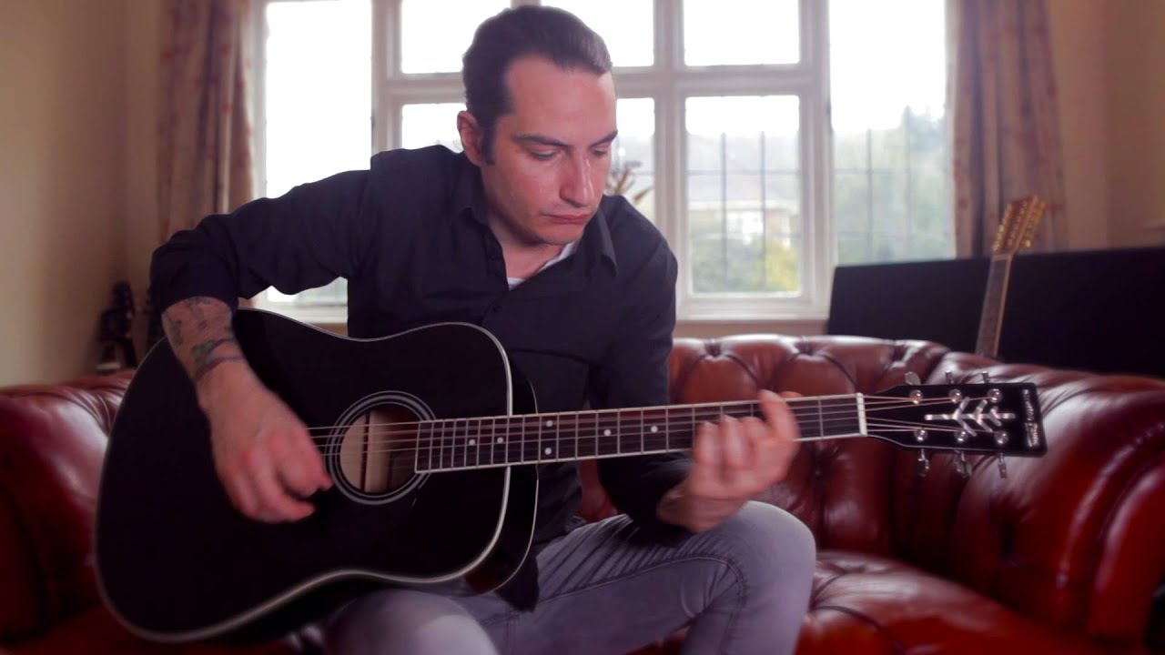 Stretton Payne D1 Acoustic Guitar Package Black - YouTube